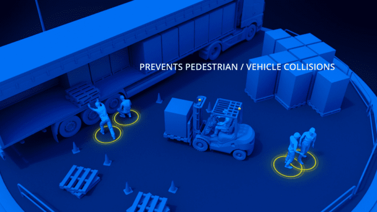 Forklift pedestrian detection system for saving lives - Blaxtair