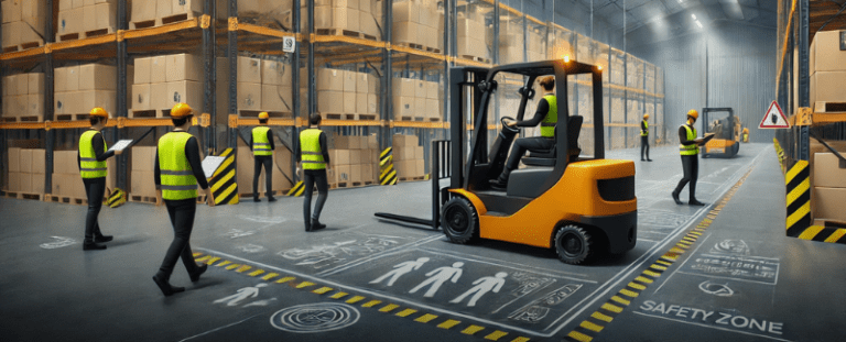 Pedestrian Safety in Warehouses regarding Forklifts - Blaxtair