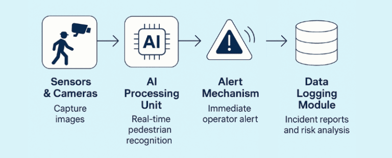 AI-Based Collision Avoidance Systems - Blaxtair